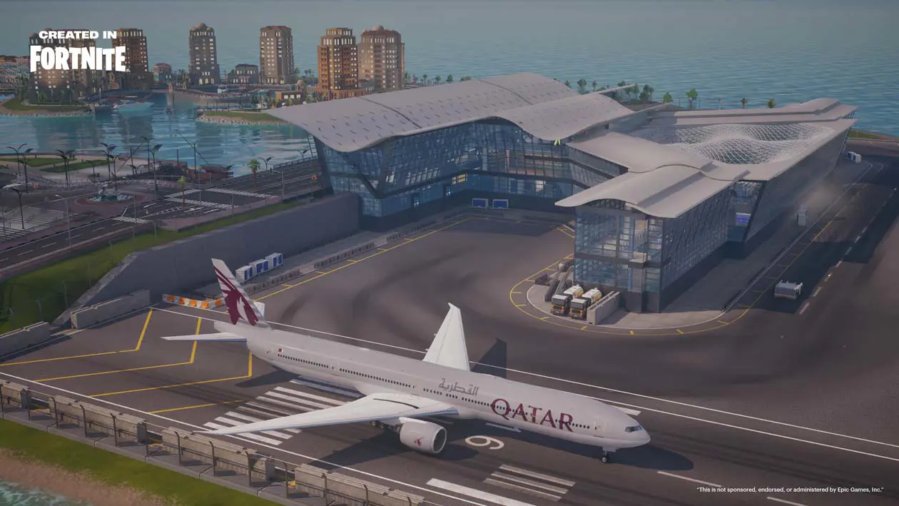 Qatar Airways brings the destination Doha to Fortnite